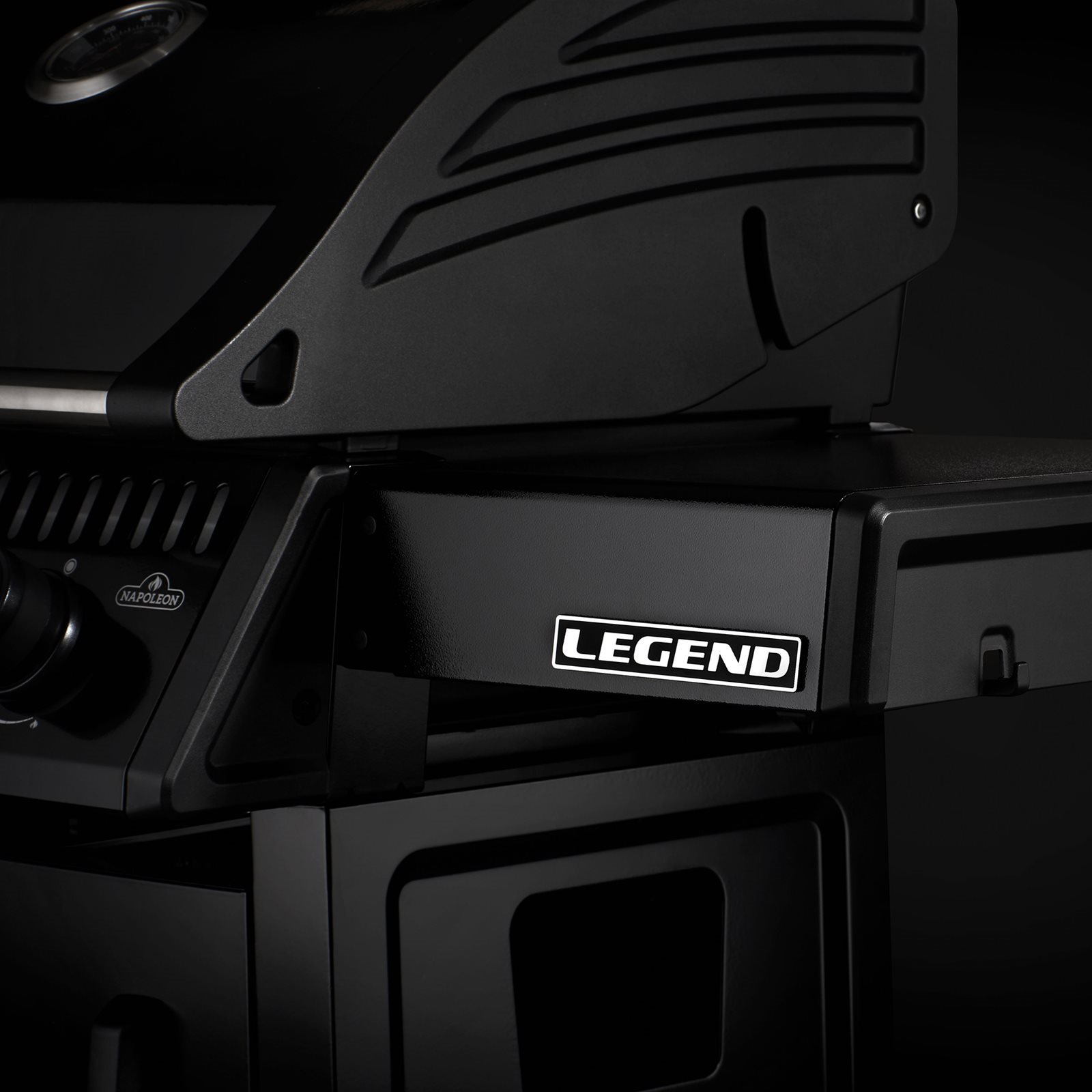 Grill gazowy Legend 365, Czarny - GrillWeb - Sklep z grillami marki ...