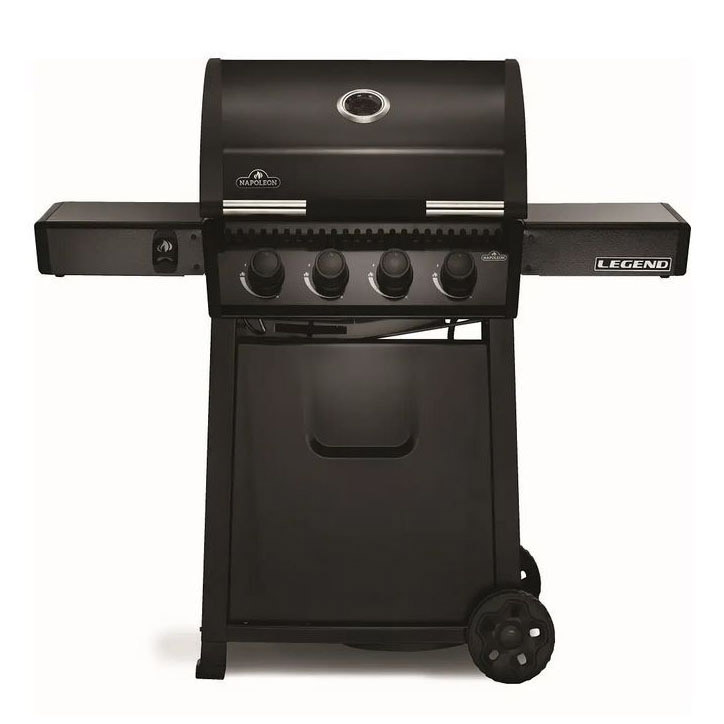 Grill gazowy Legend 425, Czarny - GrillWeb - Sklep z grillami marki ...